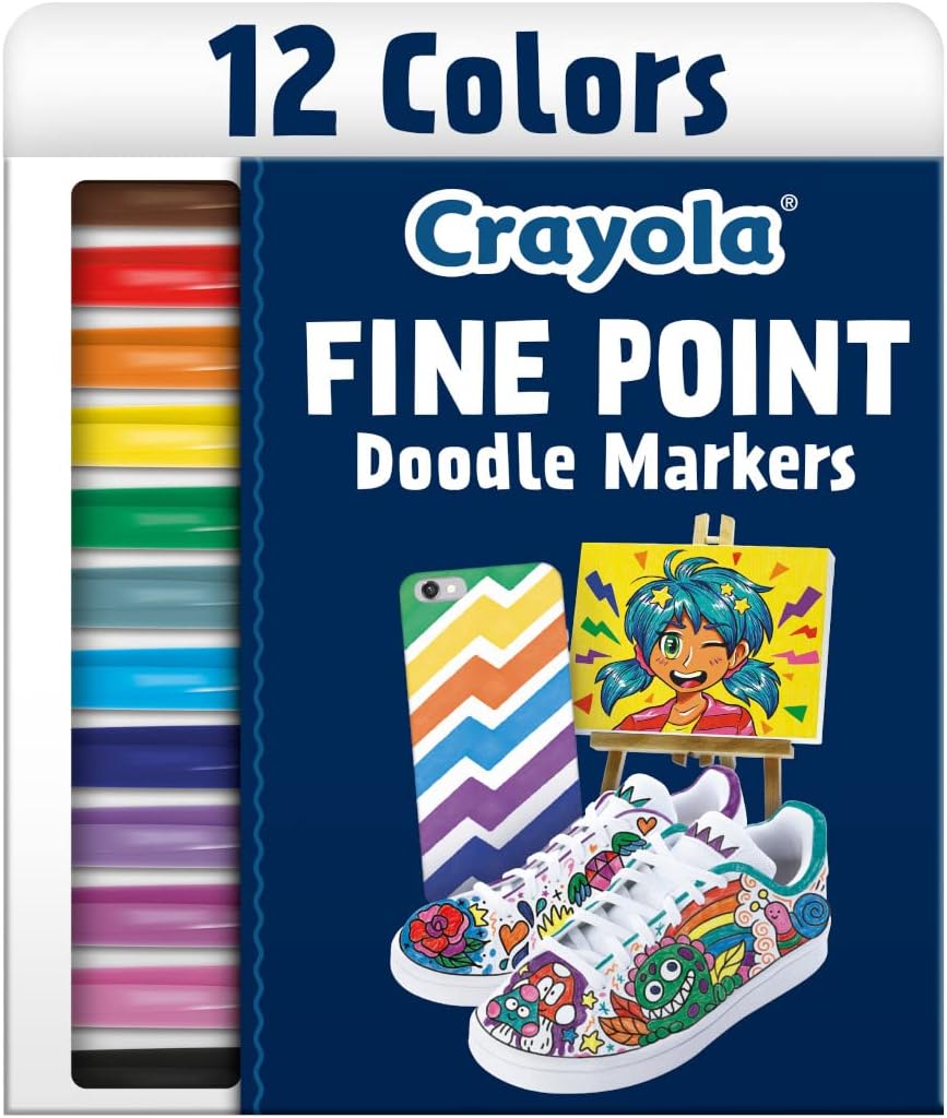 Crayola Fine Point Doodle Markers – THINKA CANADA